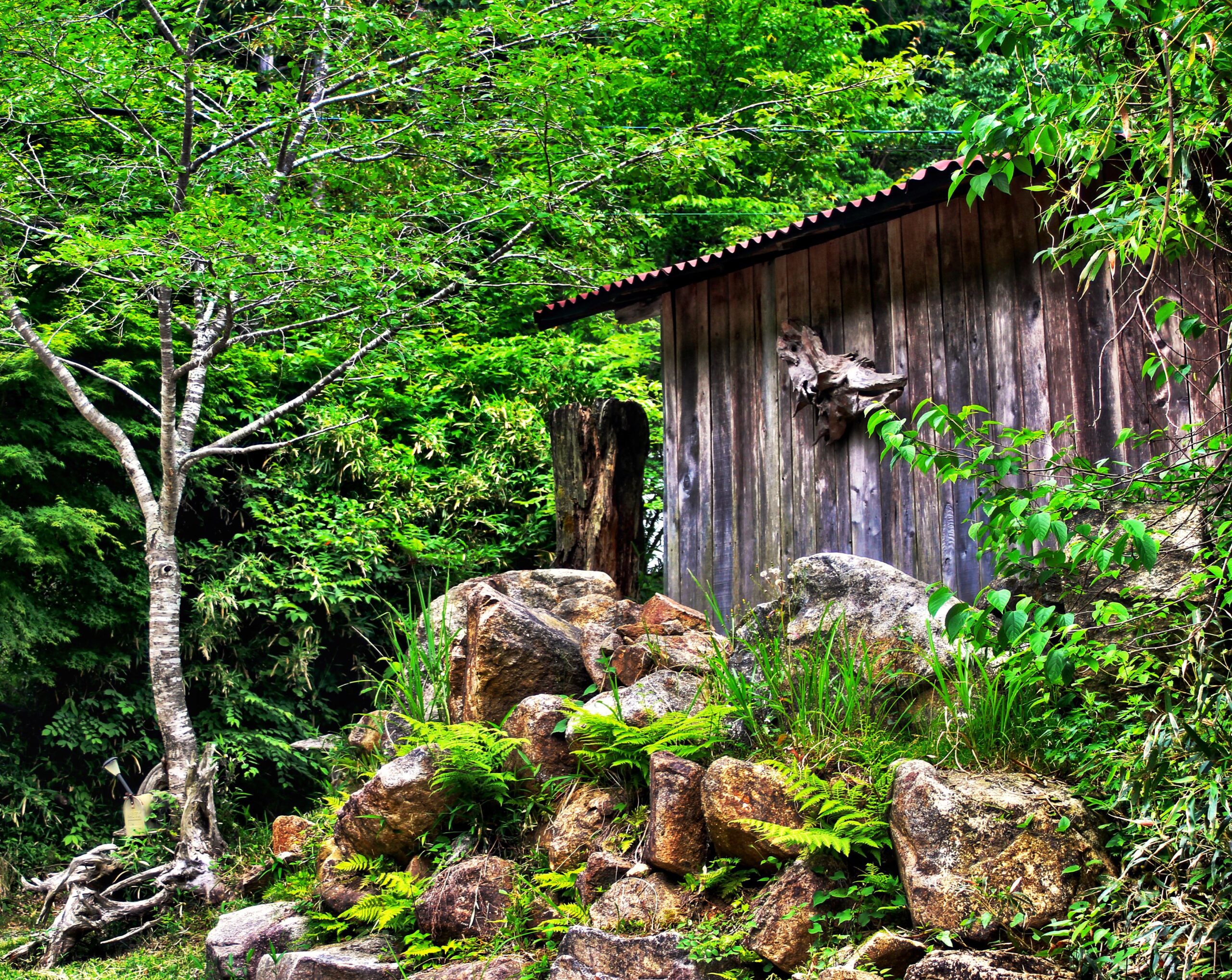 Cabin in the Woods, Japanese style. Horado, Gifu Prefecture. [OC ...