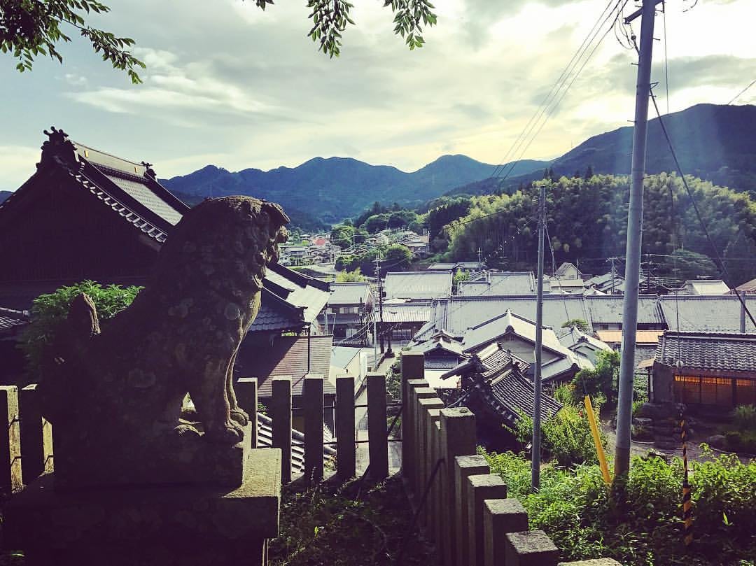 On top of Uda City in Nara. - Lonely Japan