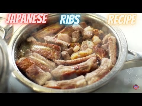 How to make Japanese spare ribs 4K - Lonely Japan