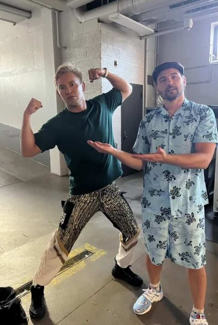 Okada stole Nick's gear again - Lonely Japan