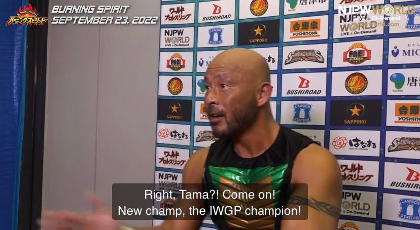 Jado is legitimately one of my favorite NJPW characters. - Lonely Japan