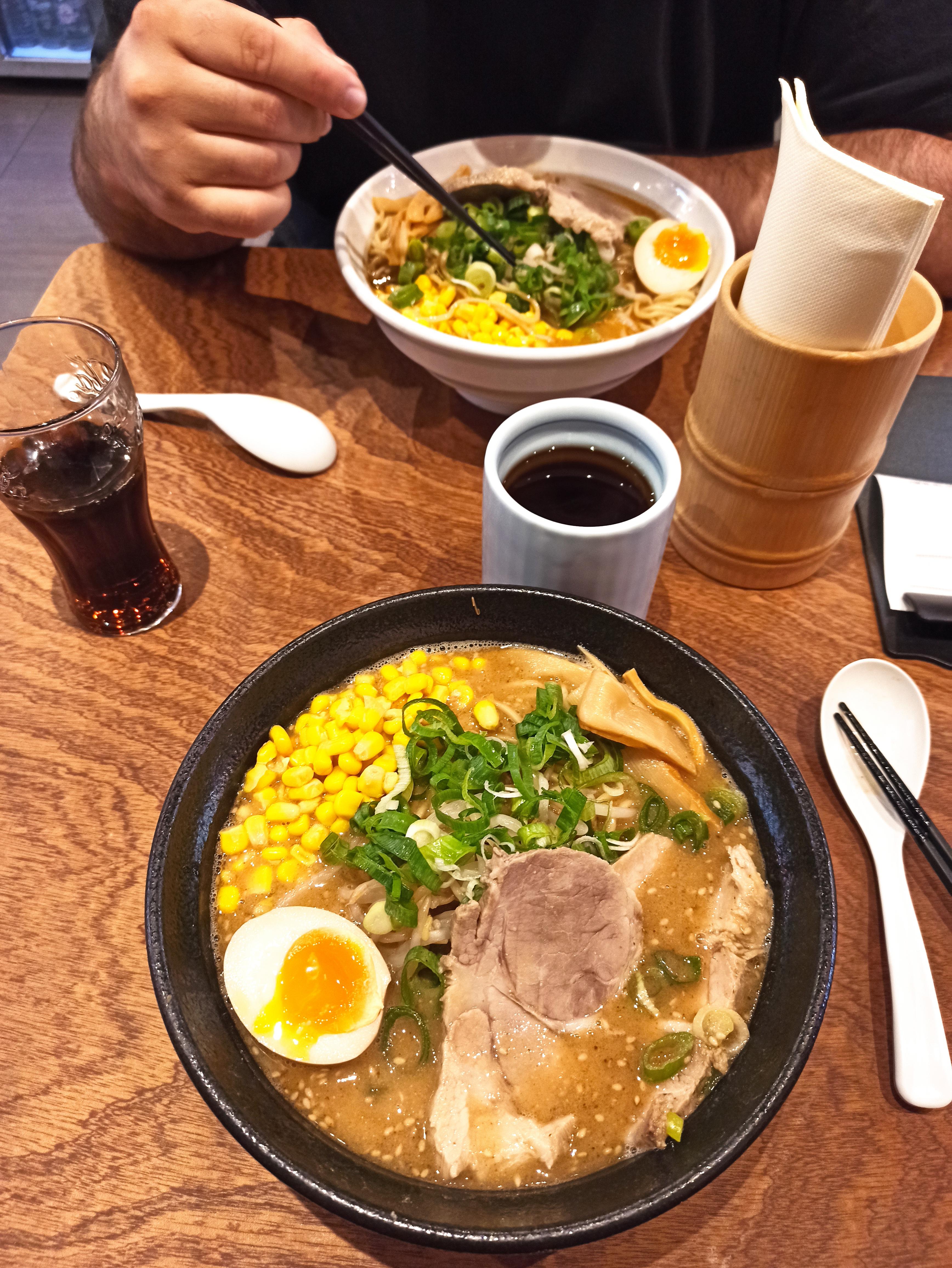 Delicious miso ramen with my husband in Bruxelles ! - Lonely Japan