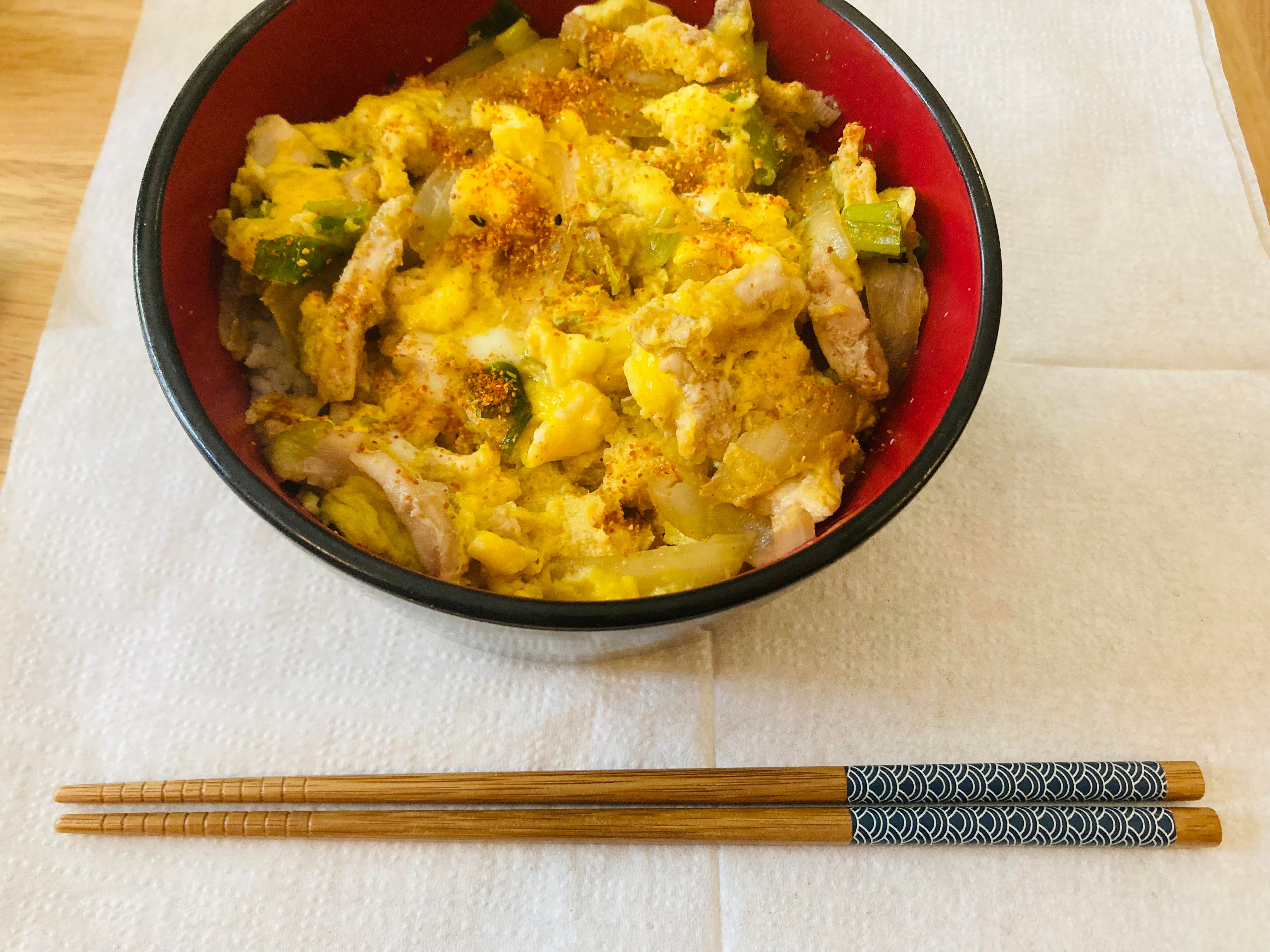 First time making Oyakodon - Lonely Japan