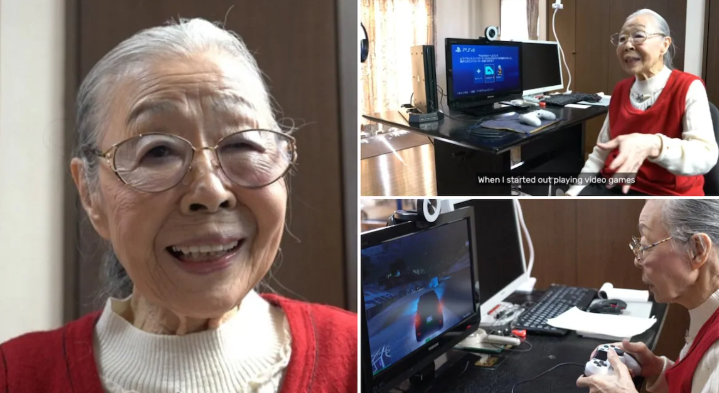 Meet 90 Year Old Hamako Mori The Worlds Oldest Video Game Youtuber