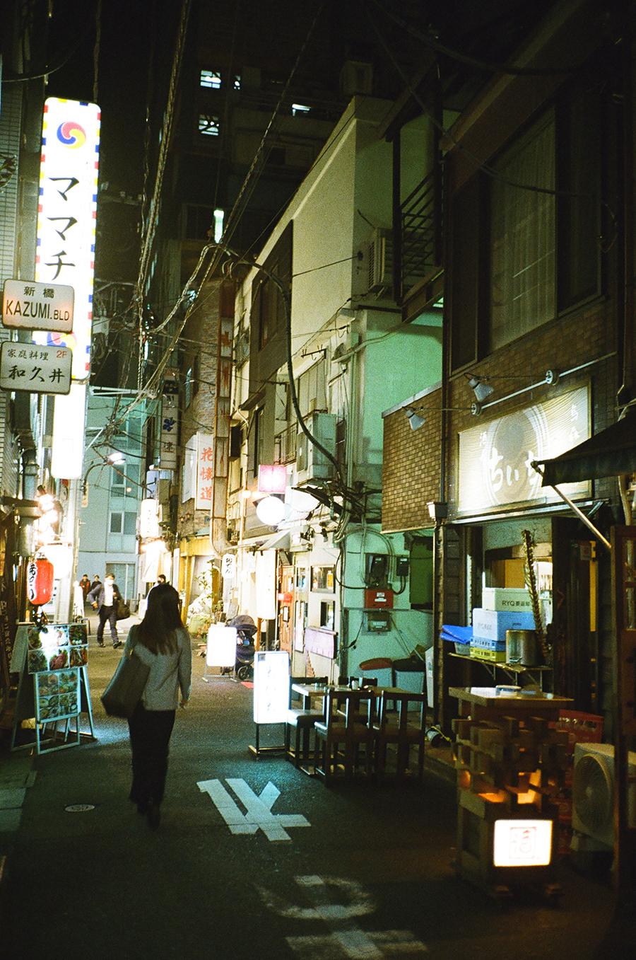 A random alleyway somewhere in Tokyo - Lonely Japan