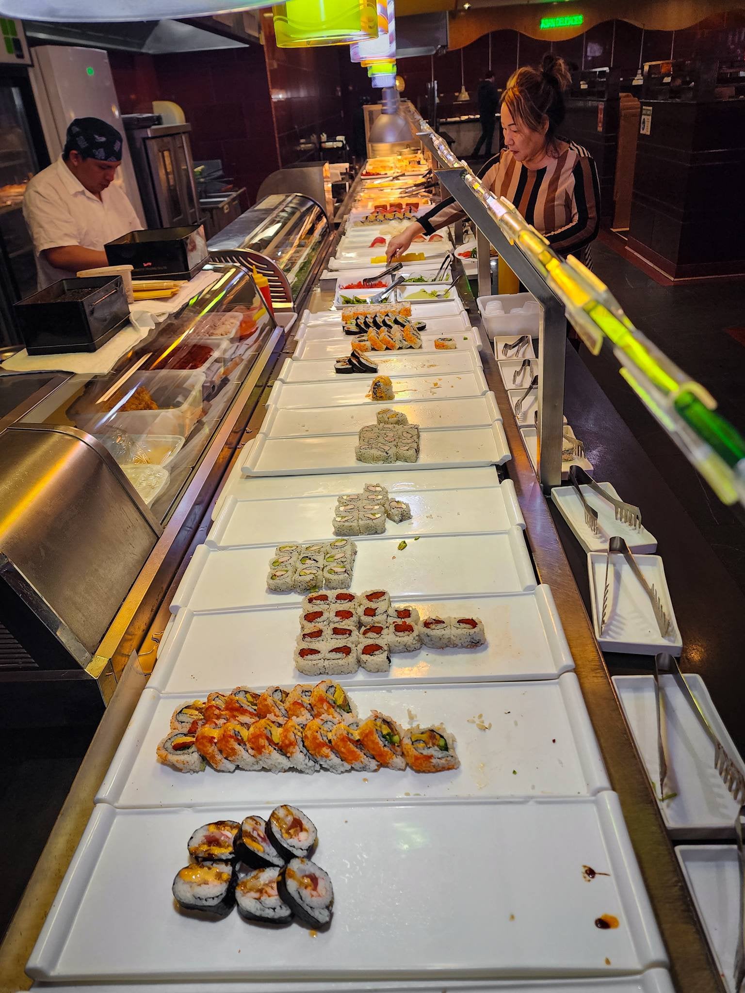 Sushi buffet at Hokkaido - Pittsburgh, PA - Lonely Japan