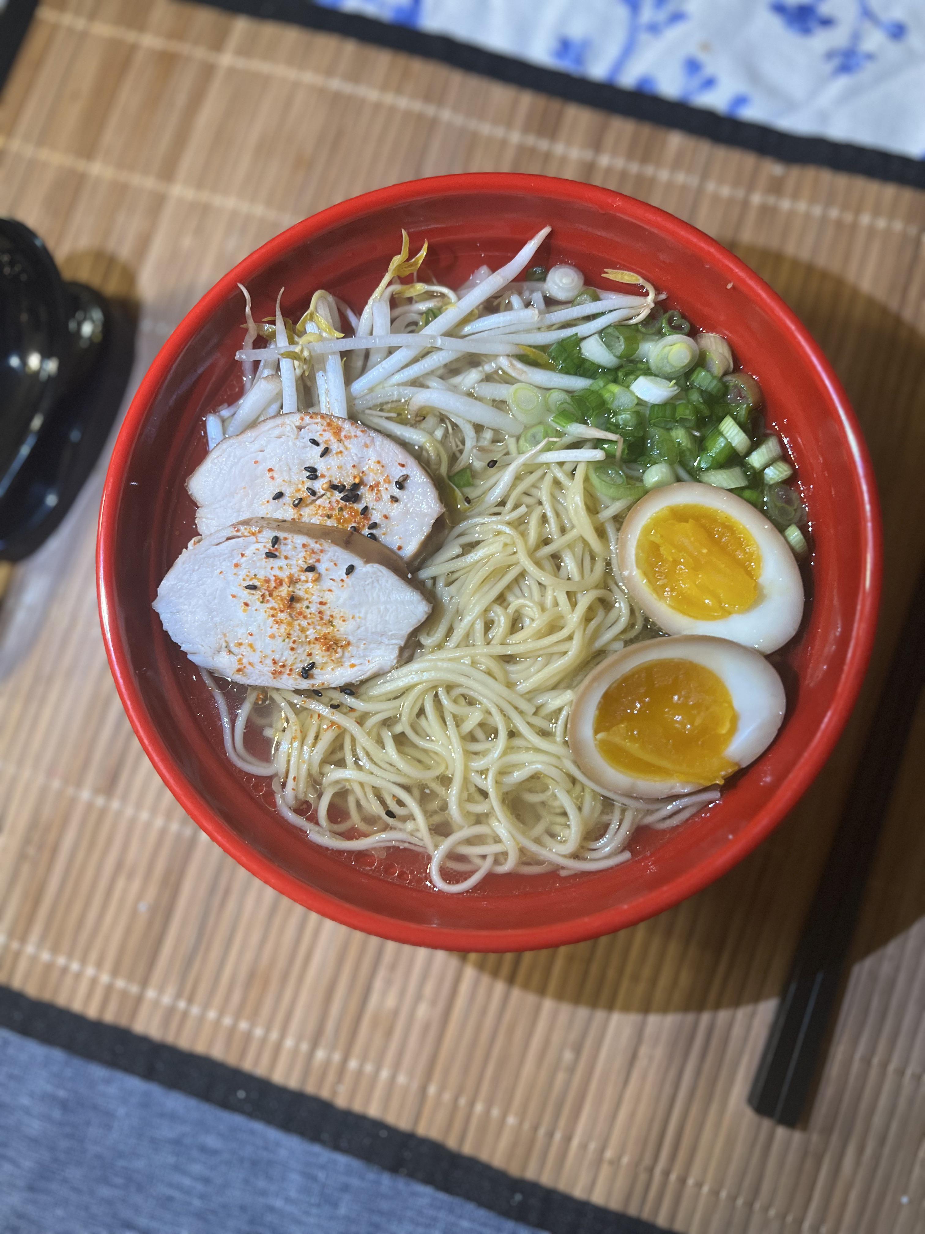 Homemade Shio Ramen - Recipe In Comments - Lonely Japan