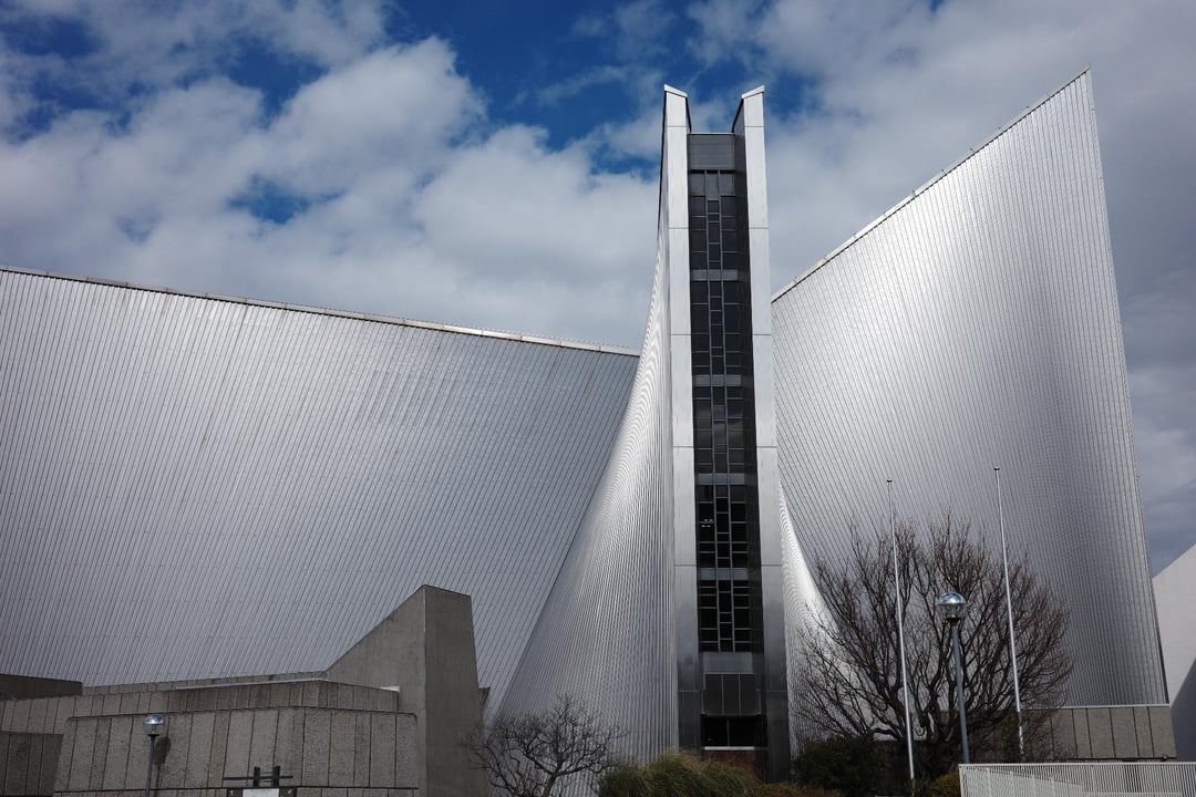 st. mary's cathedral in tokyo - Lonely Japan
