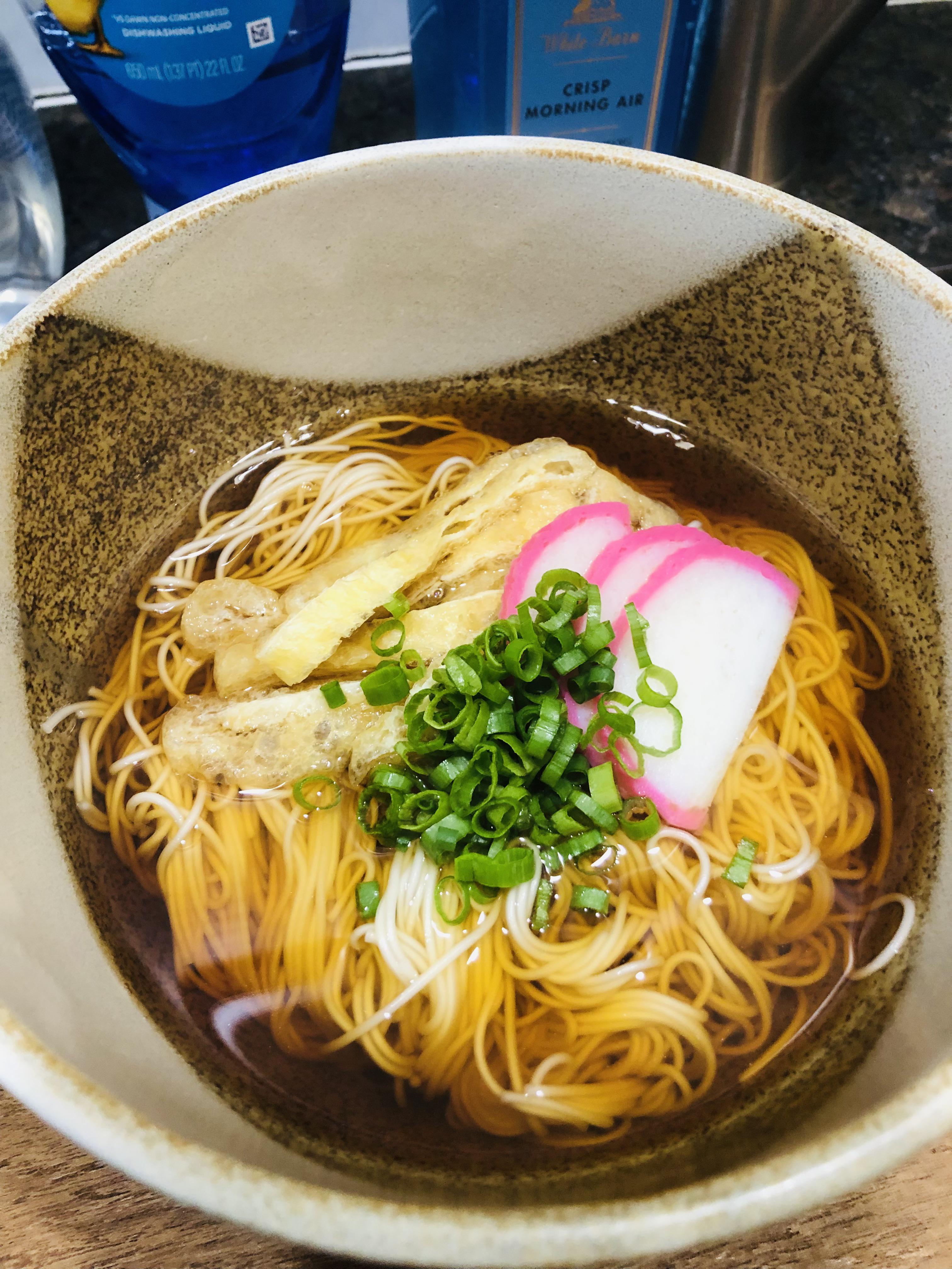 Simple & comforting nyumen for lunch 😄 - Lonely Japan