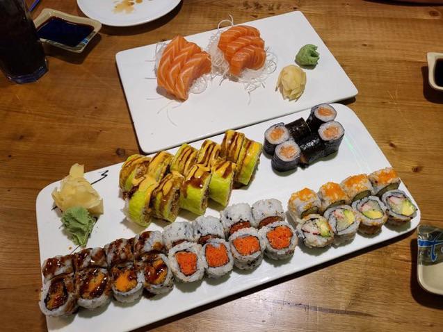 Thursday Night Sushi Dinner - Lonely Japan