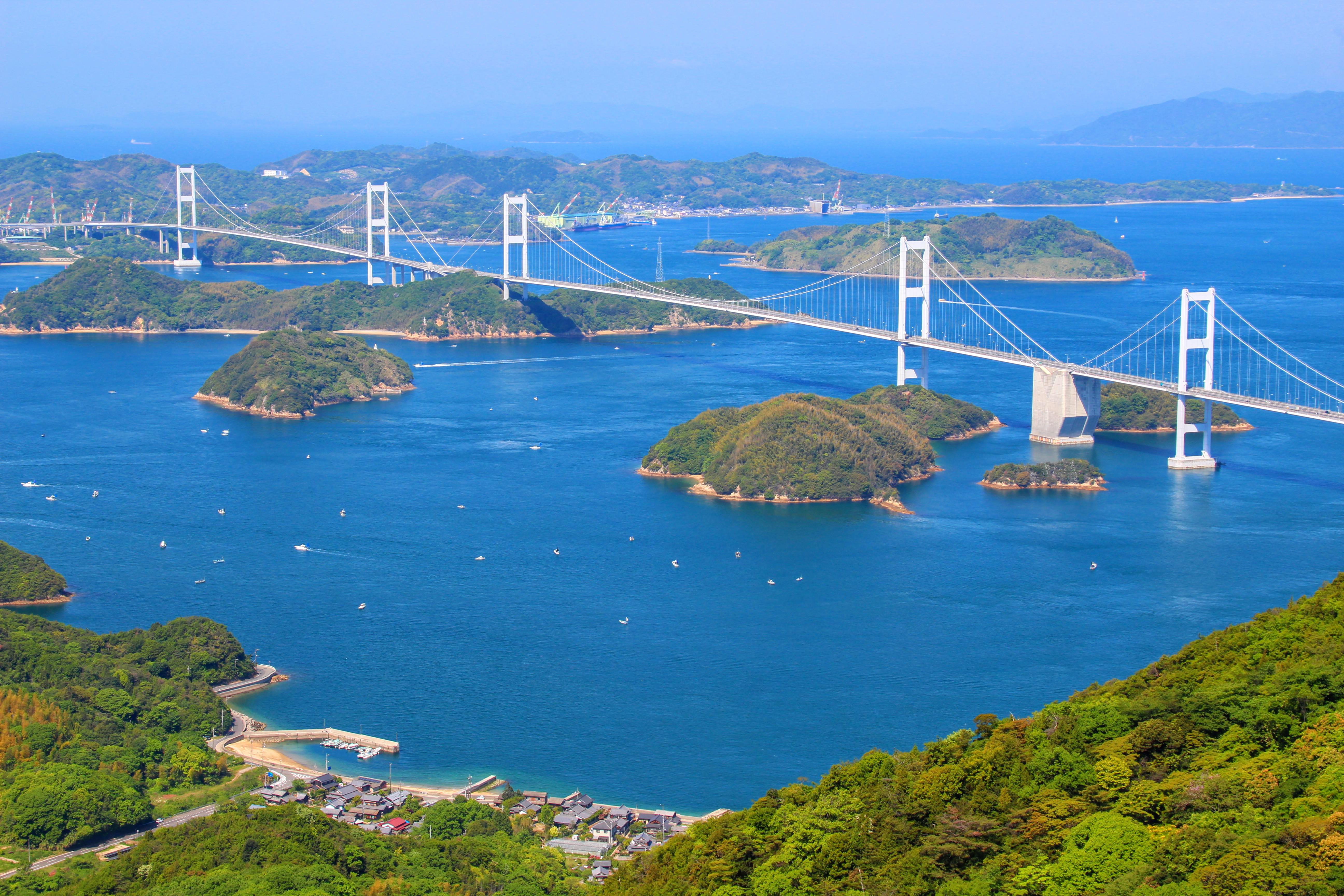 The view from Kirosan Observatory, two years ago today (Ehime-ken ...
