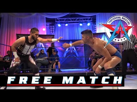 Zack Sabre Jr. vs Prince Mustafa Ali: All American Wrestling - AAW ...