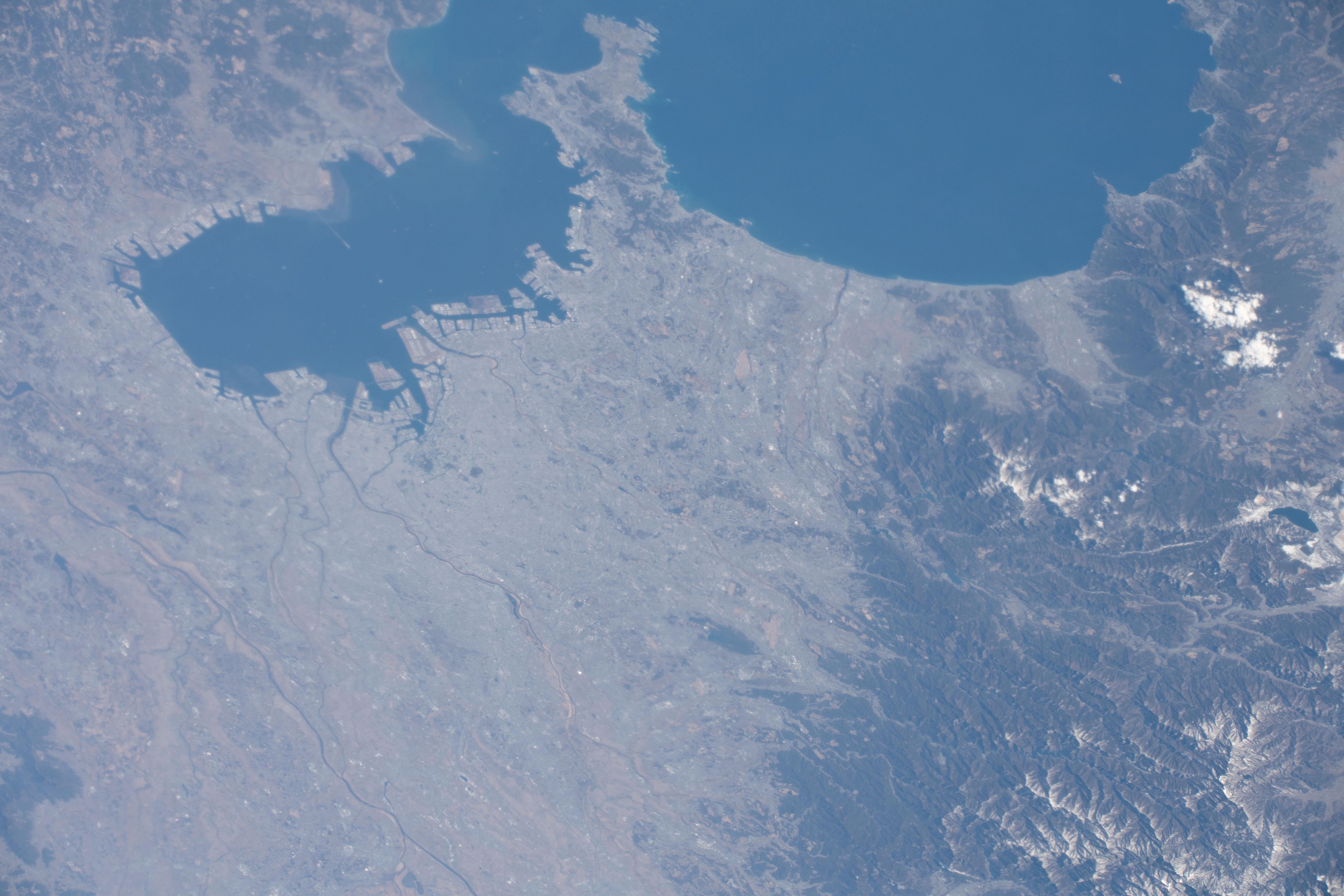 Tokyo on 13 February 2024 from the ISS - Lonely Japan